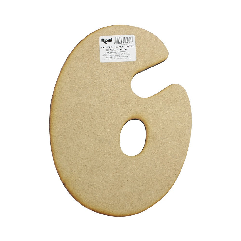 Paleta de Macocel Ovalada 19x26cm